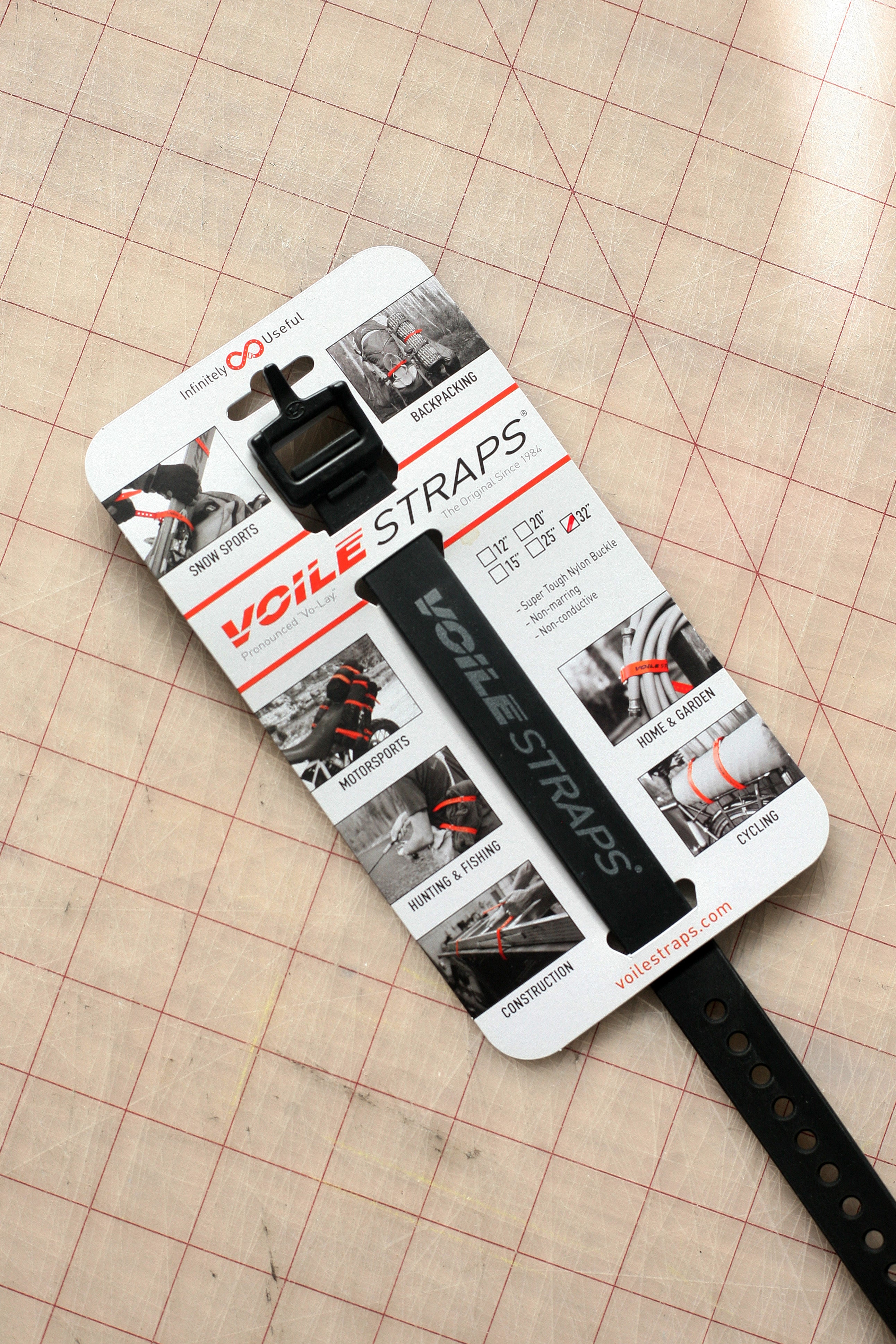 32" Black Voile Strap – South City Stitchworks